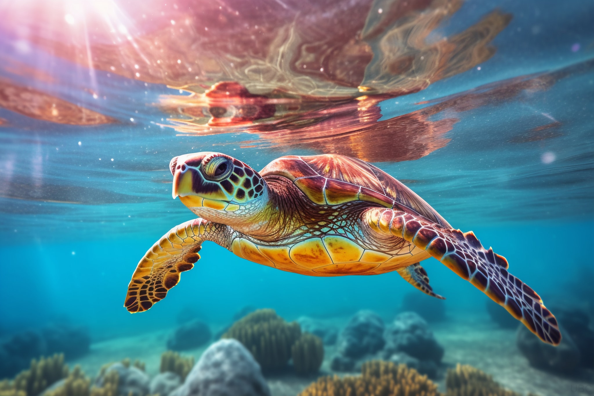 Le sanctuaire des tortues marines de Guadeloupe
